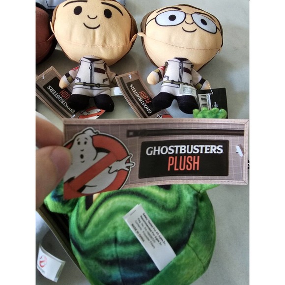 toy factory | Toys | Ghostbusters 8s Movie Set Of 8 Chibi Plush Stuffed ...
